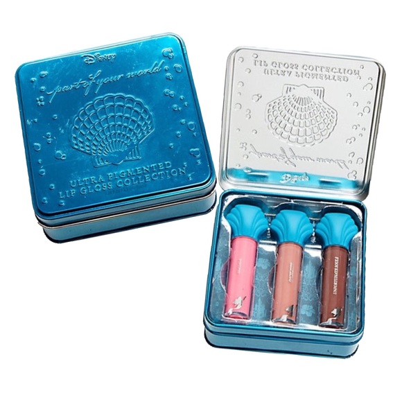 Disney | Makeup | New Disney Mermaid Ariel Lip Gloss Set | Poshmark